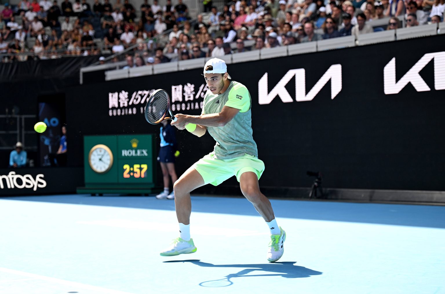 Dane Sweeny opens up on sharing court with World number one Novak Djokovic