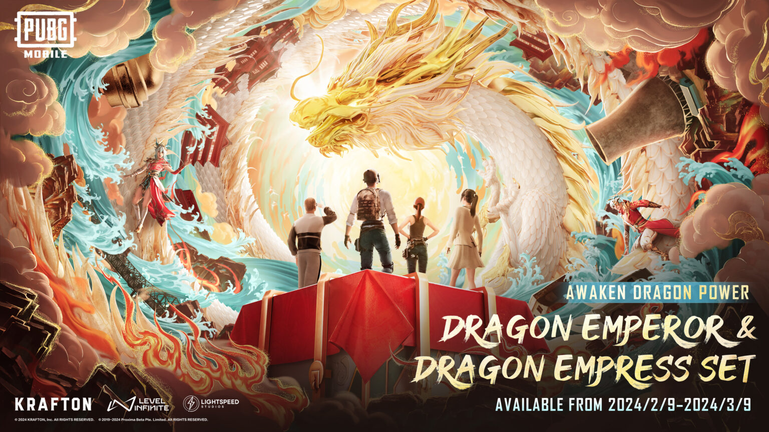PUBG Mobile Dragon's Blessing event is live now, Check rewards
