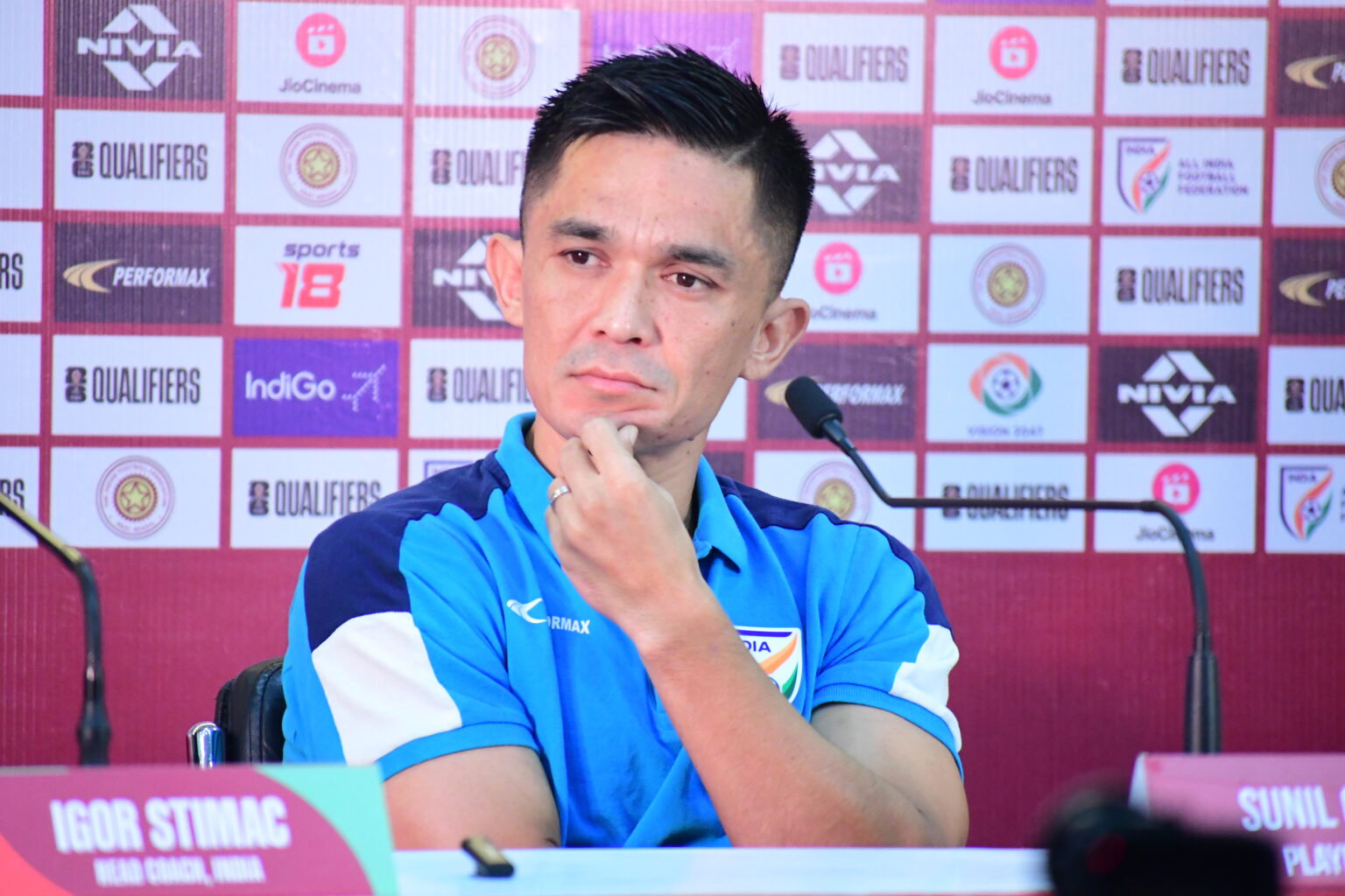 Sunil Chhetri as head coach? Indian football team captain reveals ...