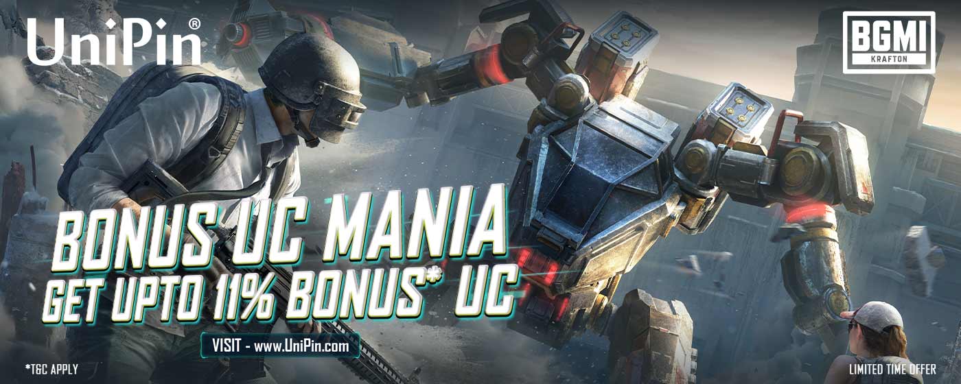 UniPin brings ‘Bonus ka Naya Bahana’ campaign, deals on BGMI UC