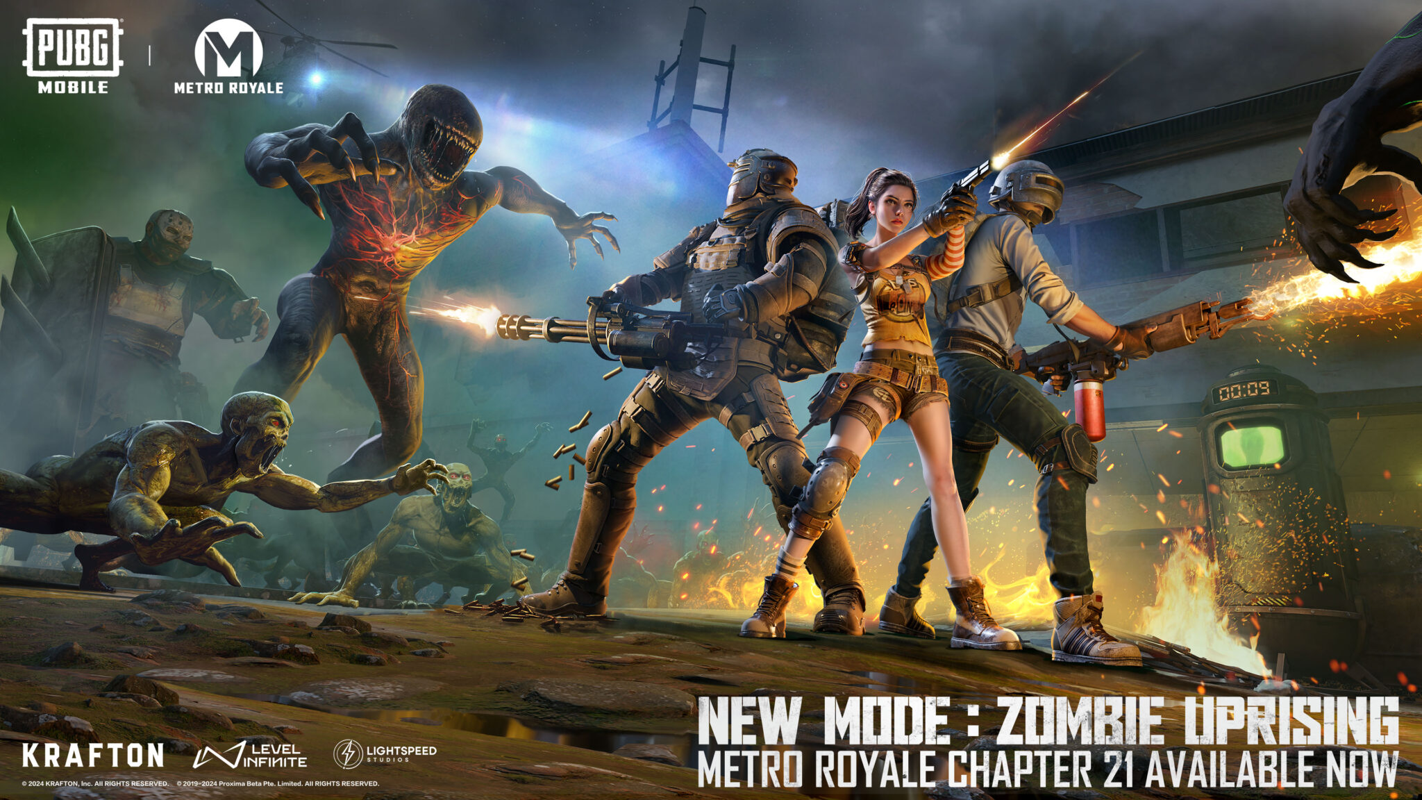 PUBG Mobile Metro Royale update brings Zombie Uprising mode