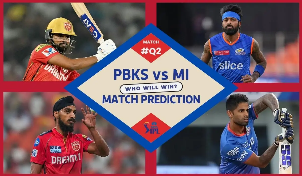 PBKS vs MI Match Prediction: Who will win today's IPL 2025 Qualifier 2 match?